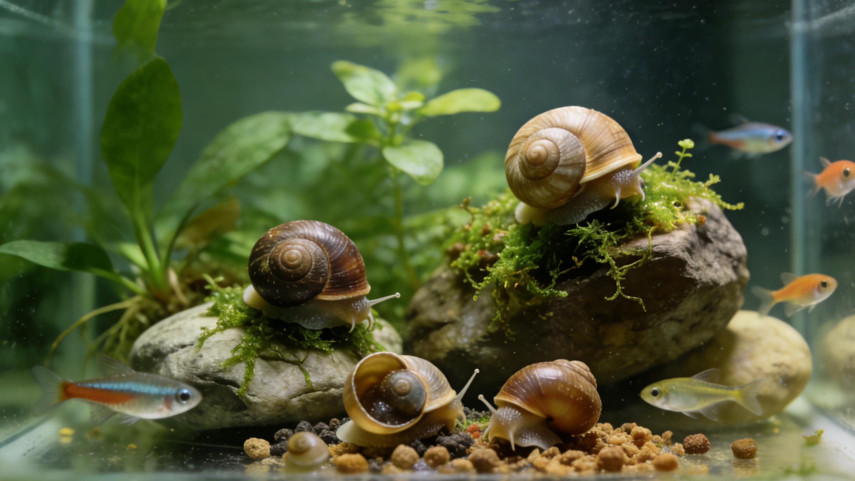 How to Keep Snails in a Fish Tank & Their Benefits for the Aquarium ...