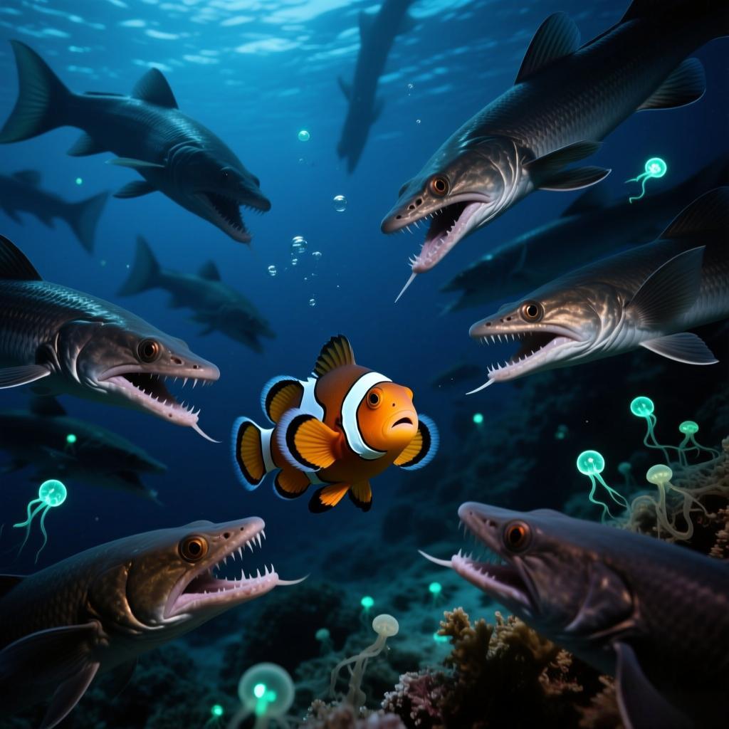 Predators of Clownfish: Survival in a Perilous Reef